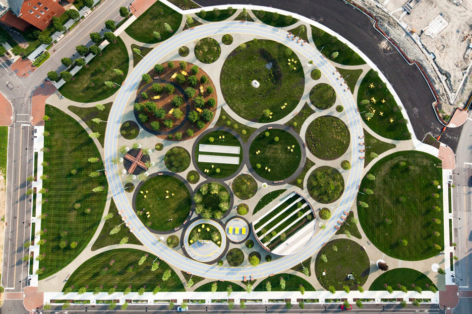 Circular Landscape Design - Architecture Adrenaline