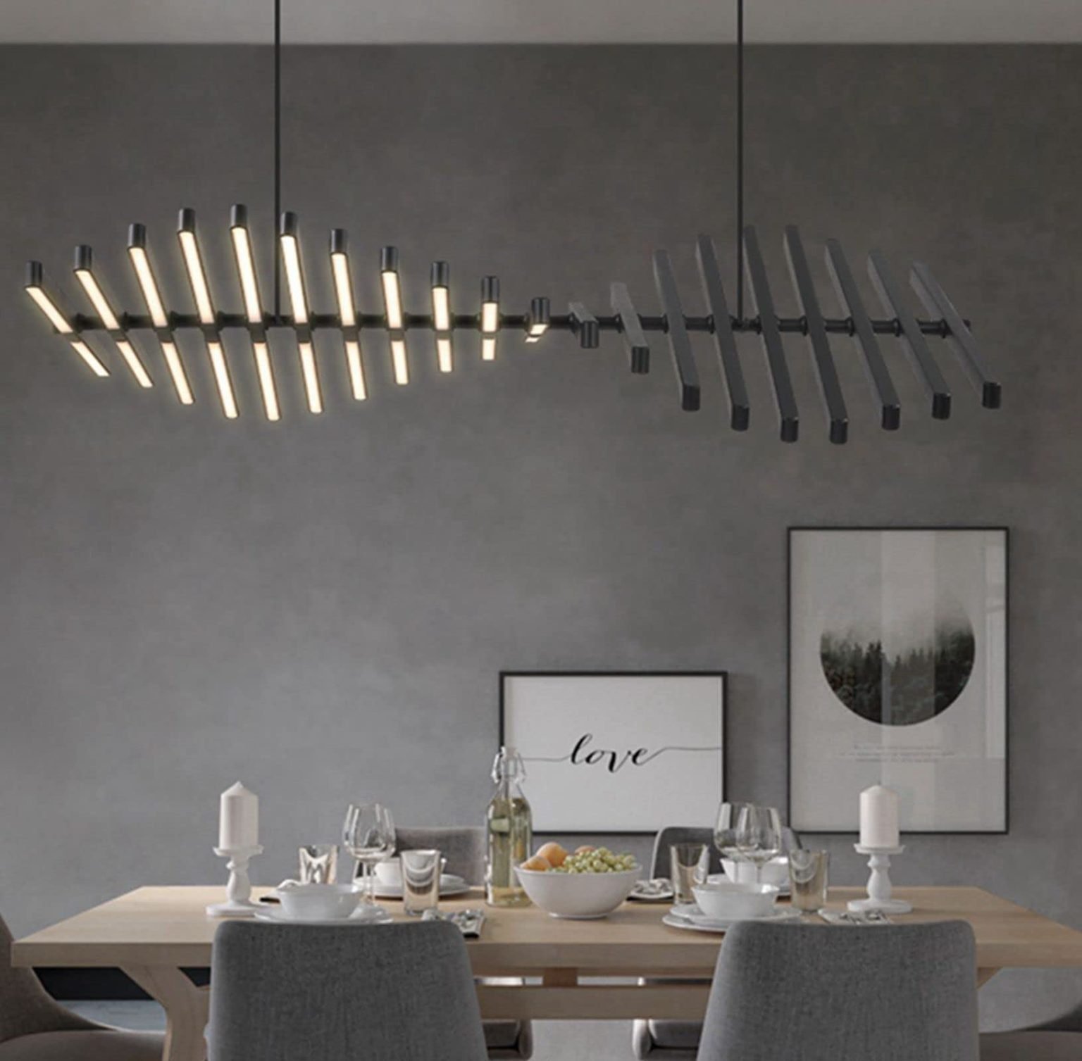 Modern Led Chandeliers - architecture ADRENALINE